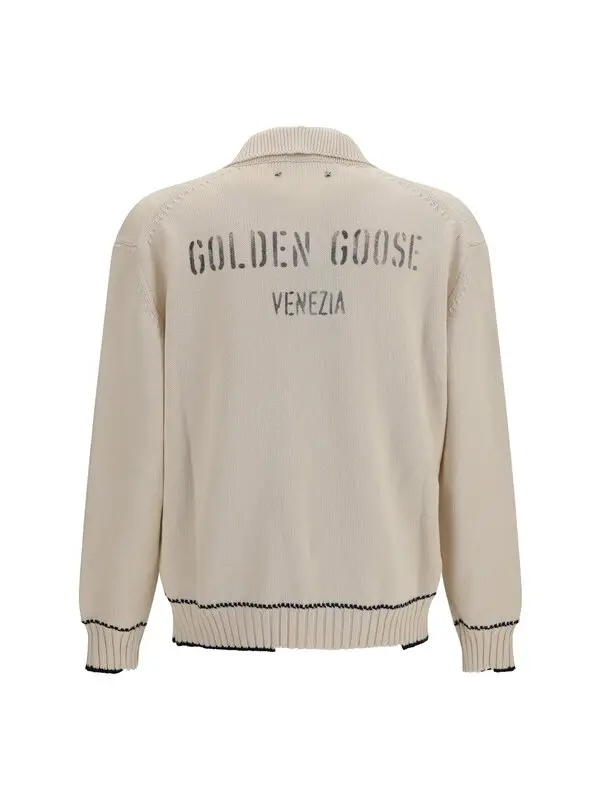 GOLDEN GOOSE Rindley Polo With Logo Print