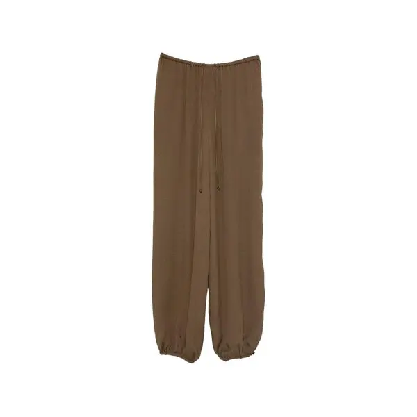 FORTE_FORTE Tapered Trousers - Green