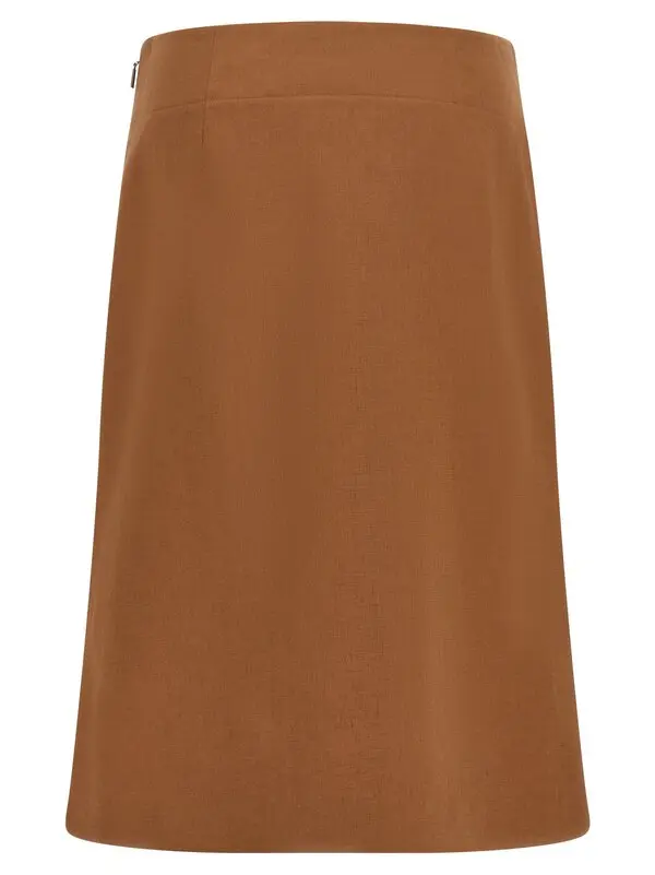 Fendi New Linen' Skirt
