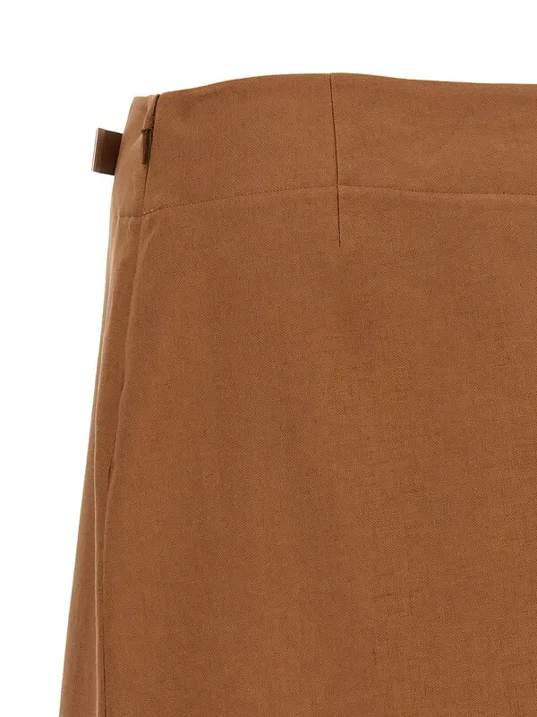 Fendi New Linen' Skirt