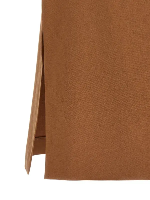 Fendi New Linen' Skirt