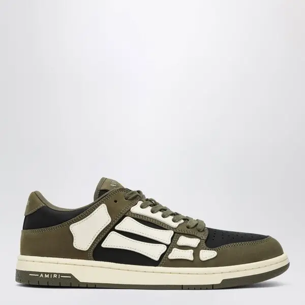 Amiri Skel Top Low Sneakers - Black