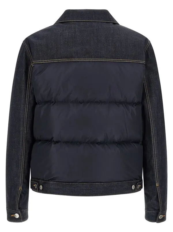 Dsquared2 Padded 'hybrid' Trucker Jacket