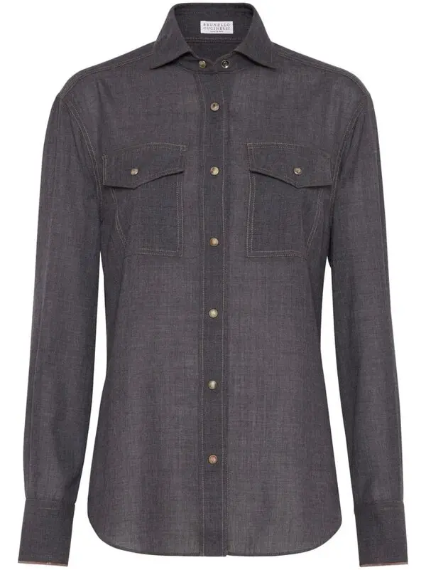 Brunello Cucinelli Long Sleeve Shirt