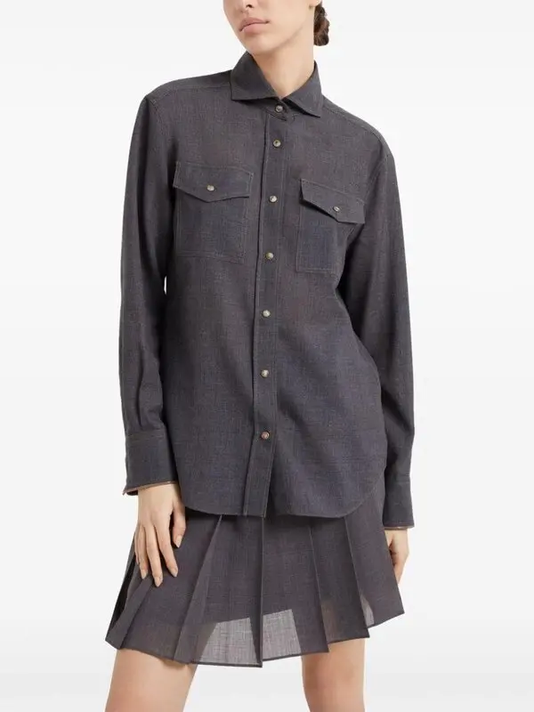 Brunello Cucinelli Long Sleeve Shirt