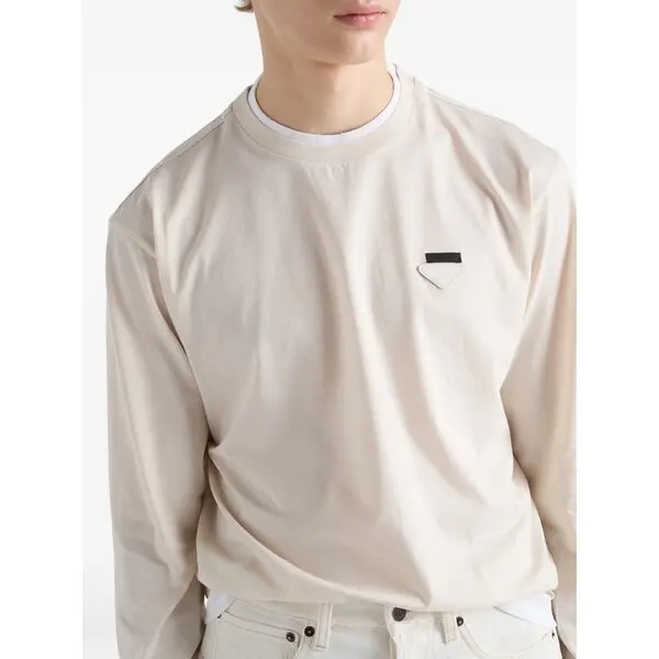 Prada Neutrals T-shirts & Vests T-shirts