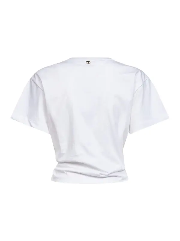 Rabanne Cropped T-shirt - Multicolor