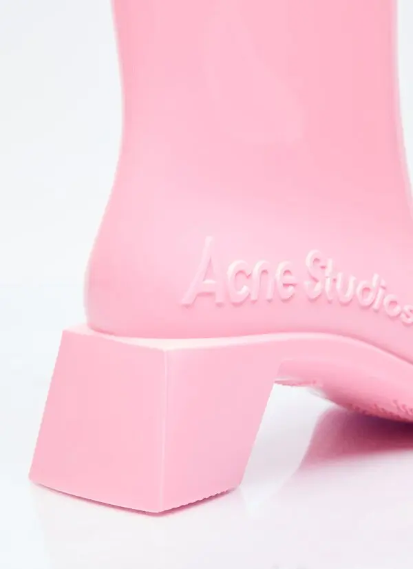 Acne Studios Rubber Ankle Boots
