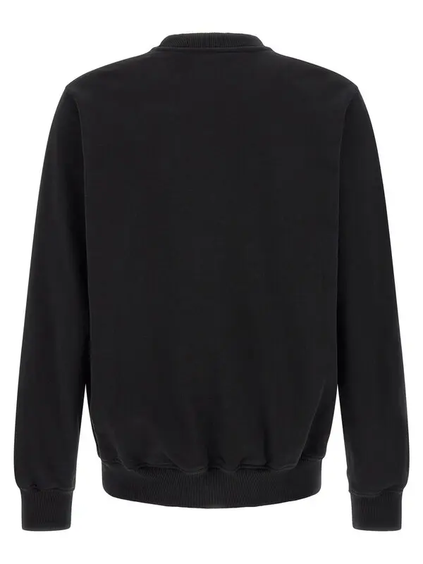 Casablanca Palm Tree Emblem Embroidered Sweatshirt - Black