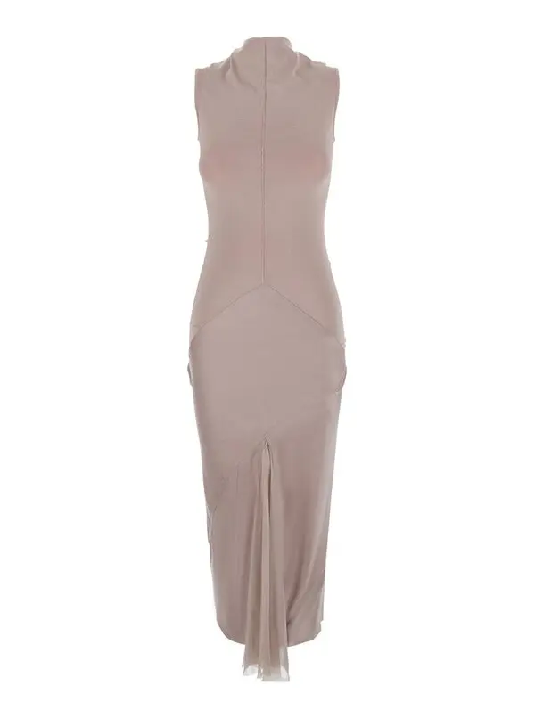 Rick Owens Sliced Tech Fabric Dress - Multicolor