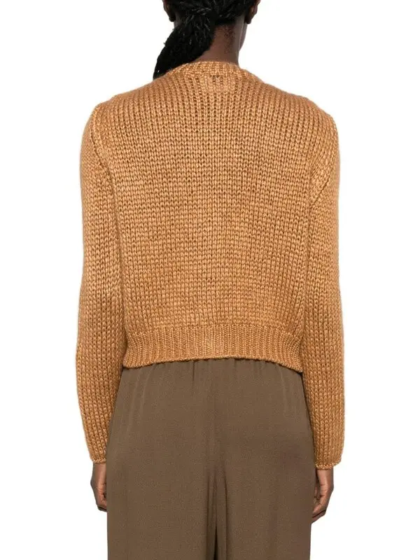 FORTE_FORTE Cashmere Blend Knitted Cardigan - Multicolor