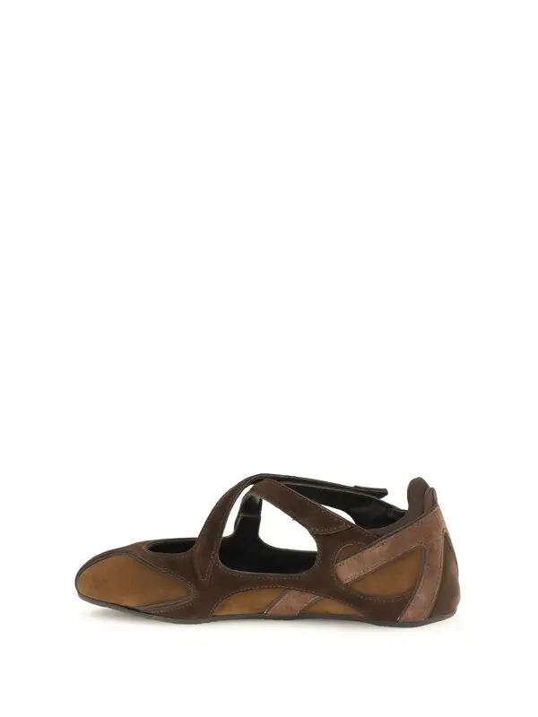 Attico Nomad Ballerinas