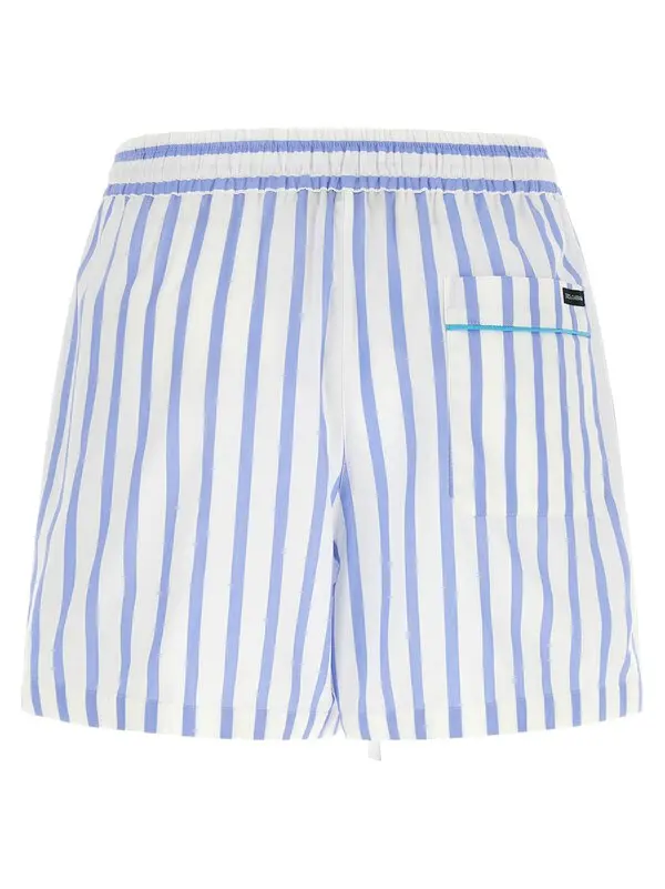 Dolce & Gabbana Striped Bermuda Shorts