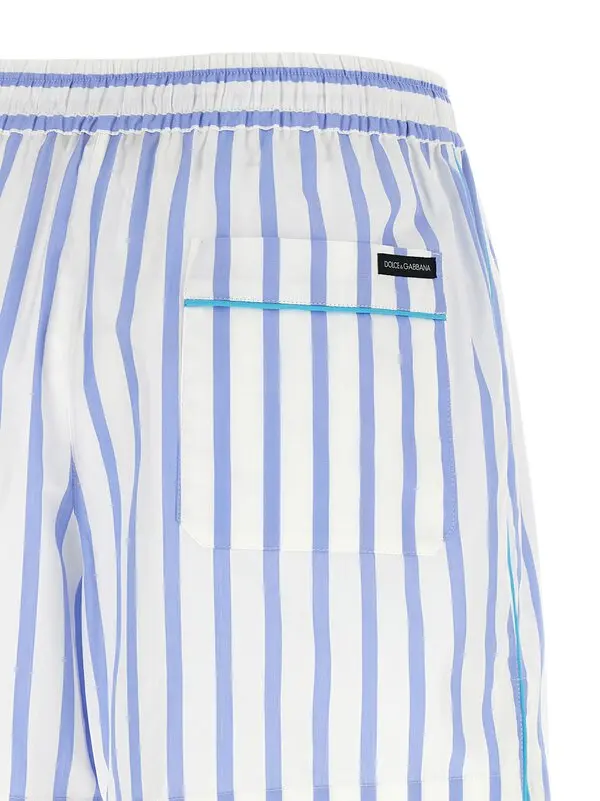 Dolce & Gabbana Striped Bermuda Shorts
