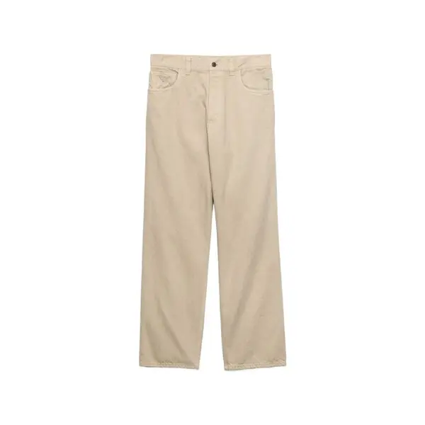 Prada Neutrals Denim Regular & Straight-leg Jeans