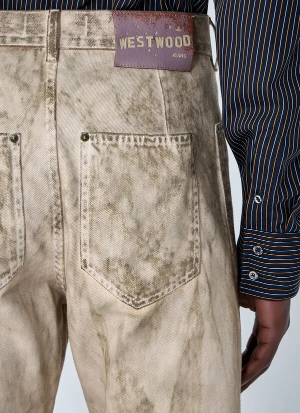 VIVIENNE WESTWOOD Wide-leg Denim Jeans