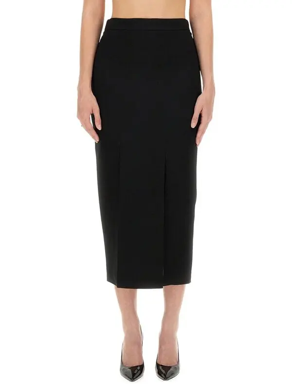 Moschino Midi Skirt - Black