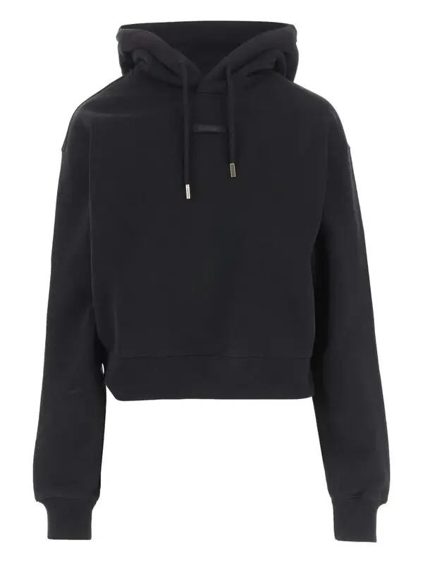 Jacquemus Le Hoodie Gros Grain - Black