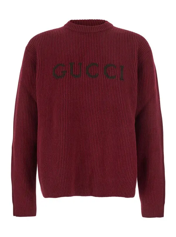 Gucci Wool Crewneck Sweater - Multicolor