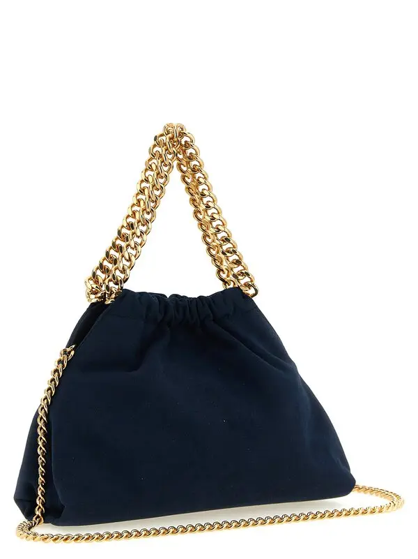 Stella McCartney Falabella Mini Drawstring' Crossbody Bag - Blue