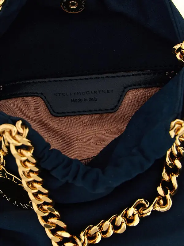 Stella McCartney Falabella Mini Drawstring' Crossbody Bag - Blue