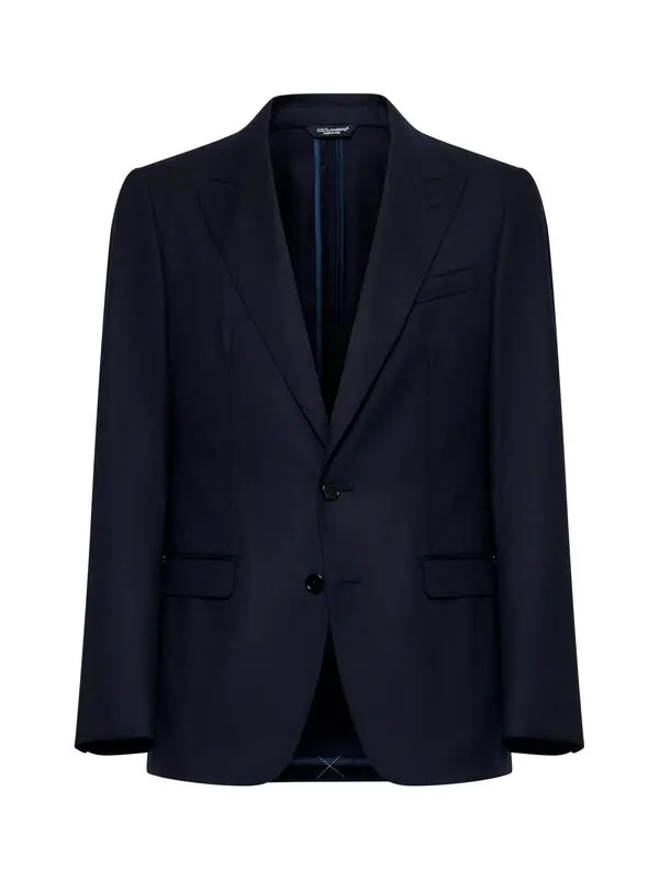 Dolce & Gabbana Wool Single-breasted Blazer