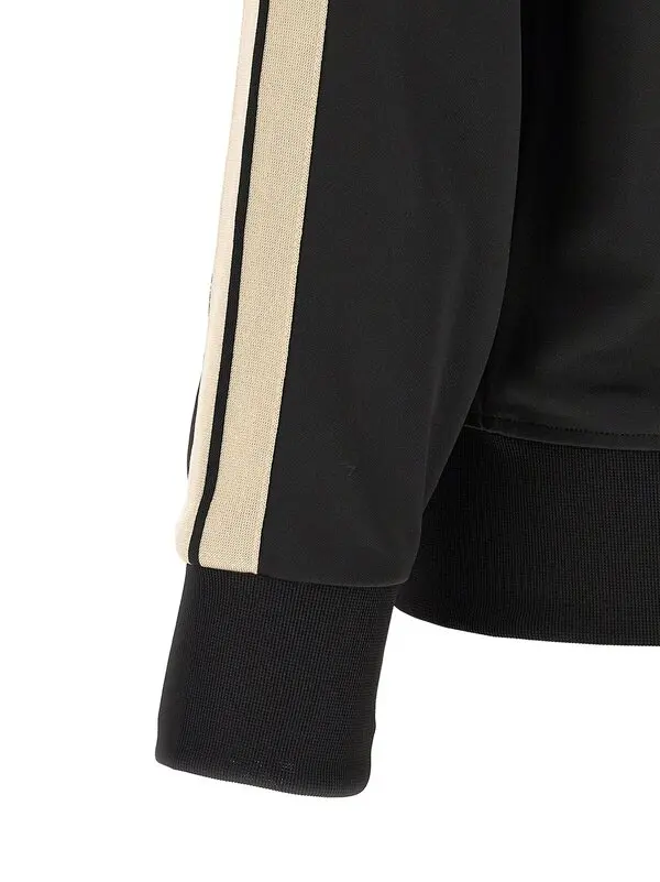 Palm Angels Classic Track Banded Sweatshirt - Black