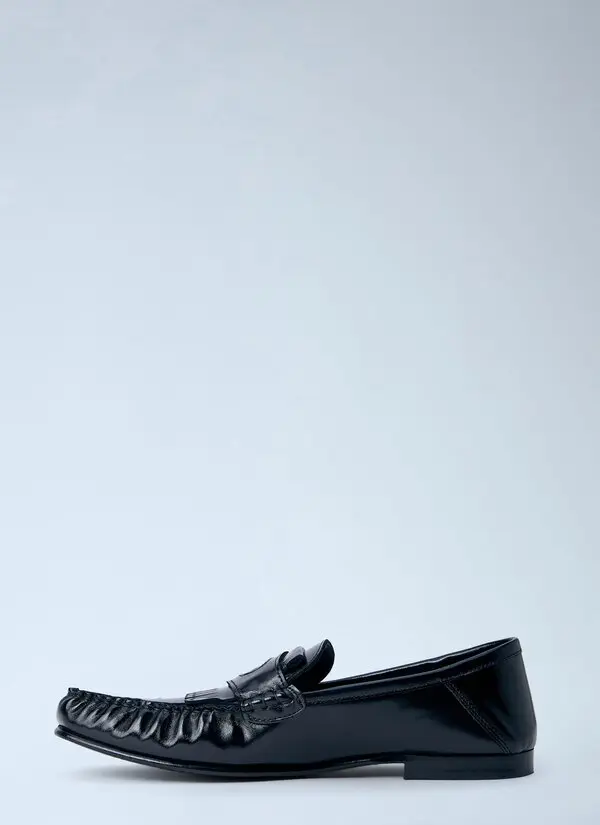 Marni Leather Loafers - Black