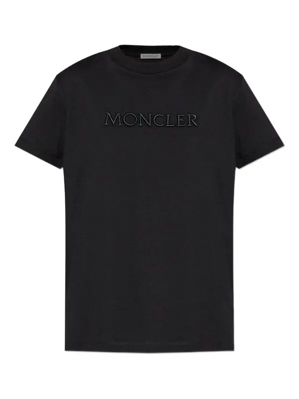 Moncler Logo Cotton T-shirt - Multicolor