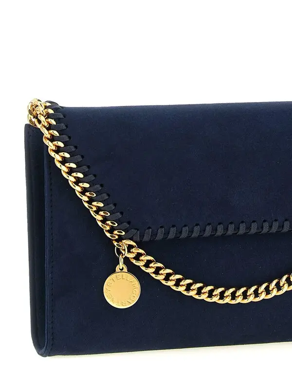 Stella McCartney Falabella' Wallet On Chain - Blue