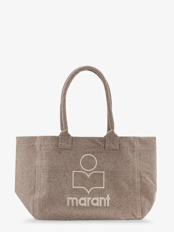 Isabel Marant Étoile Yenky Zipped Cotton Shoulder Bag - Cream