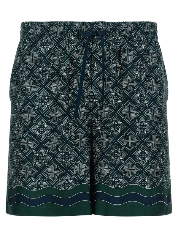 Casablanca Radiating Monogram' Shorts