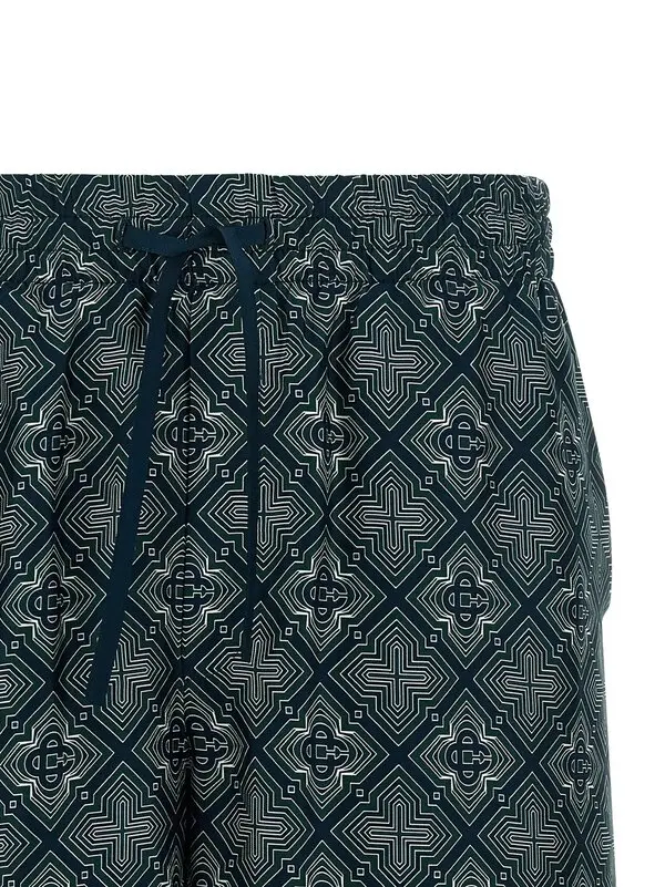 Casablanca Radiating Monogram' Shorts