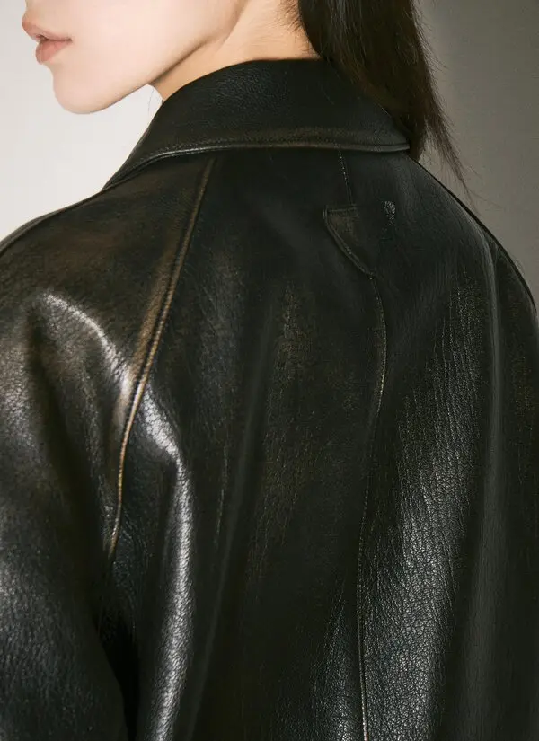 Prada Leather Blouson Jacket