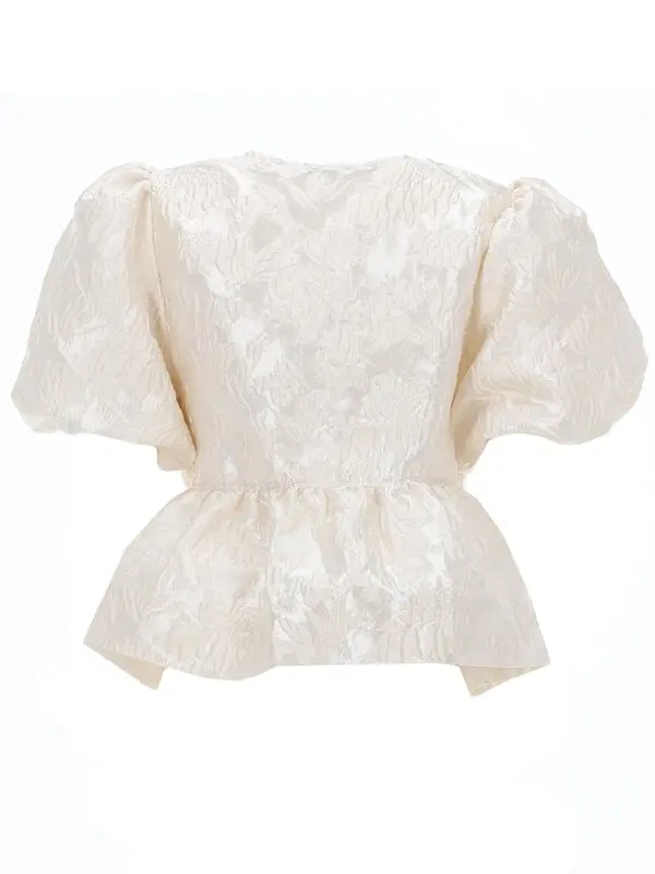 GANNI Top Peplum