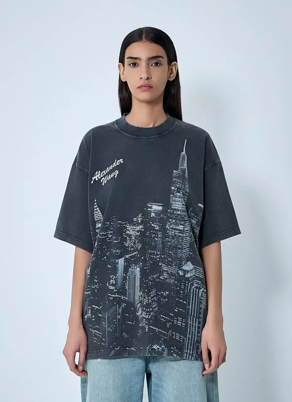 Alexander Wang Cotton Jersey T-shirt - Black