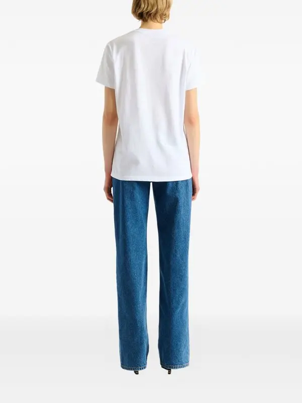 Balmain Logo Cotton T-shirt - Multicolor