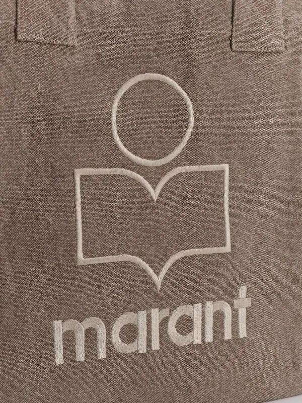 Isabel Marant Étoile Small Yenky Cotton Shoulder Bag - Cream