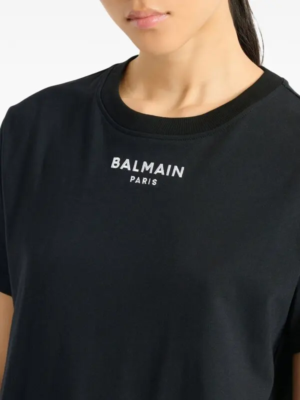 Balmain Logo Cotton T-shirt