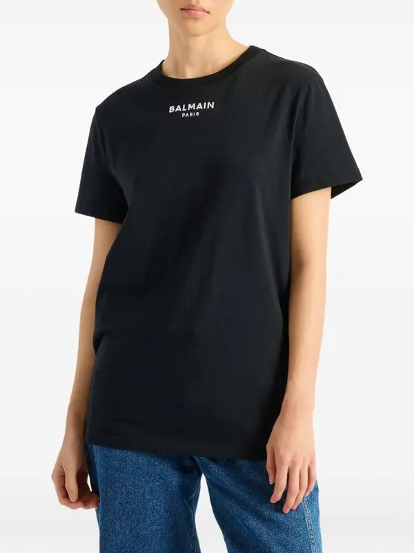 Balmain Logo Cotton T-shirt