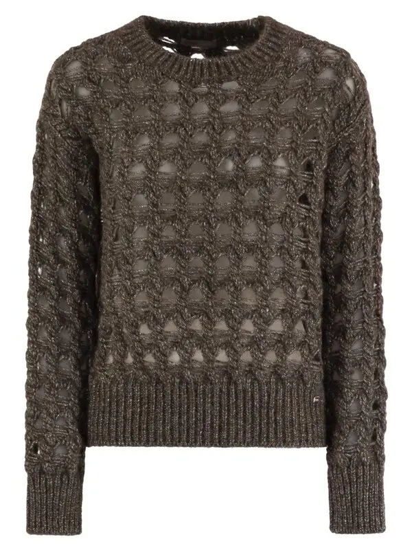 Herno Resort Jumper In Alpaca And Wool