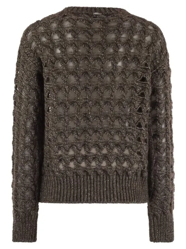 Herno Resort Jumper In Alpaca And Wool