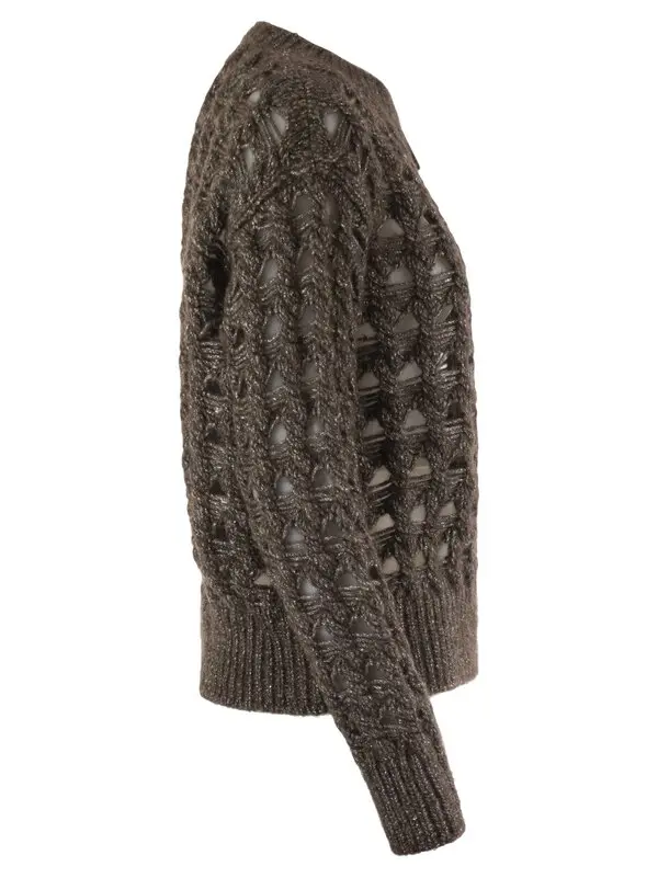 Herno Alpaca And Wool Jumper - Brown