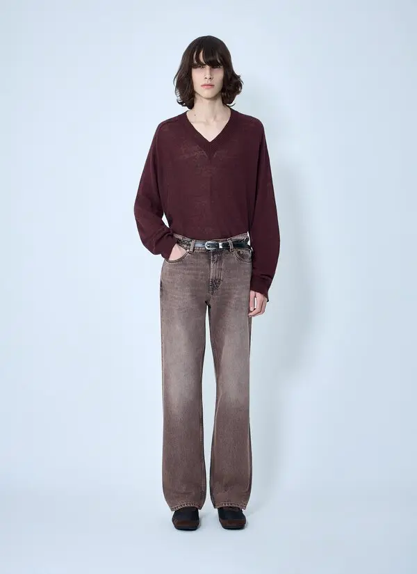 Our Legacy Rue V-neck Jumper - Multicolor