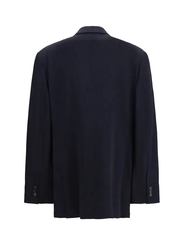 Loewe Wool Blend Double-breasted Jacket