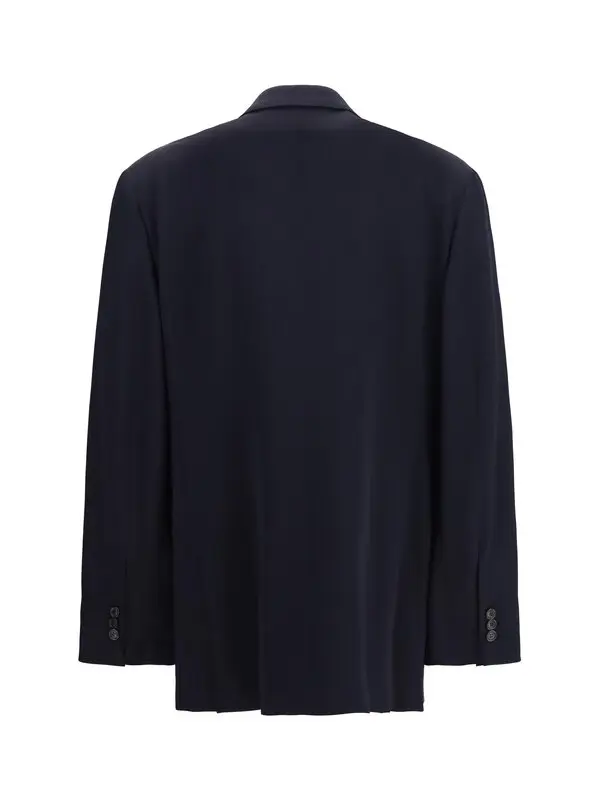 Loewe Wool Blend Double-breasted Jacket