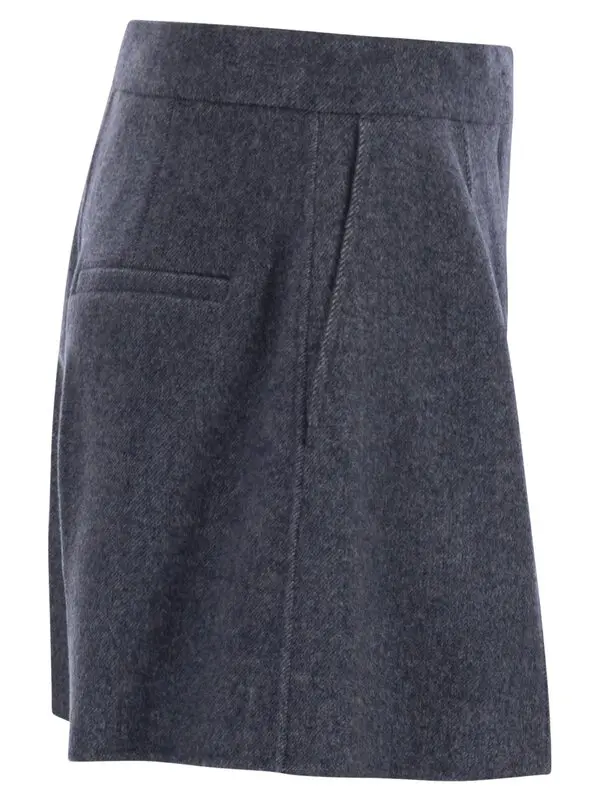 Sportmax Braies1234 Wool Bermuda Shorts