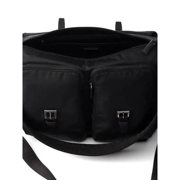 Prada Re-nylon Shoulder Bag - Black