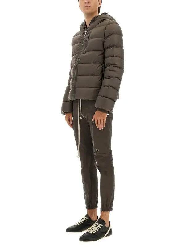 Rick Owens Down Jacket Gimp - Gray