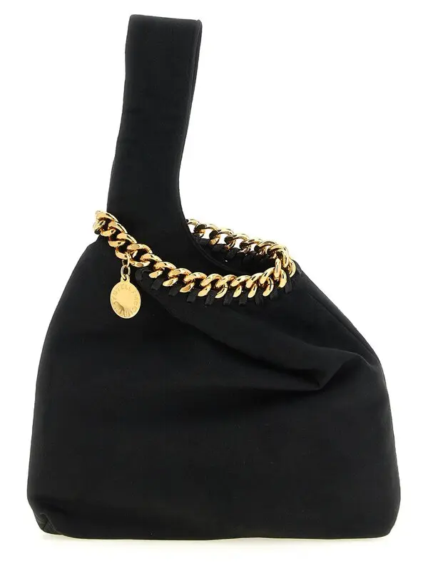 Stella McCartney Wristlet' Suede Handbag - Black